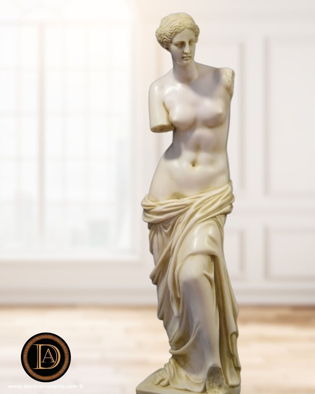 Statue. Venus De Milo. Height: 25.2in. Marble Finish. Handmade in Europe. - Etsy