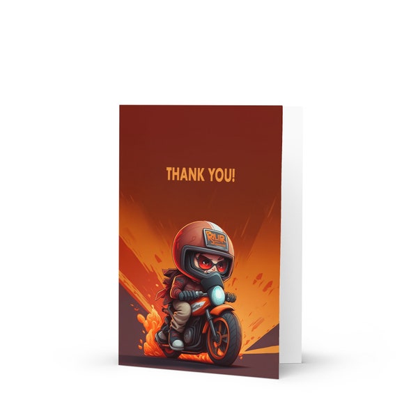 Motorcycle Thank You - Etsy