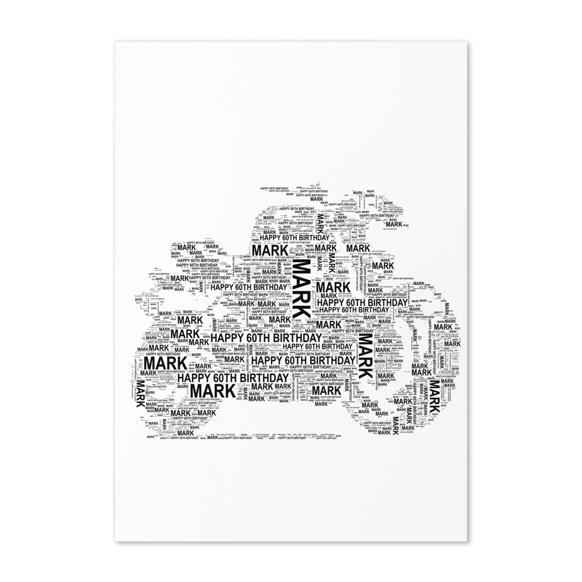 Personalise With Your Name Motorbike Birthday Card Motorbiker Greeting ...