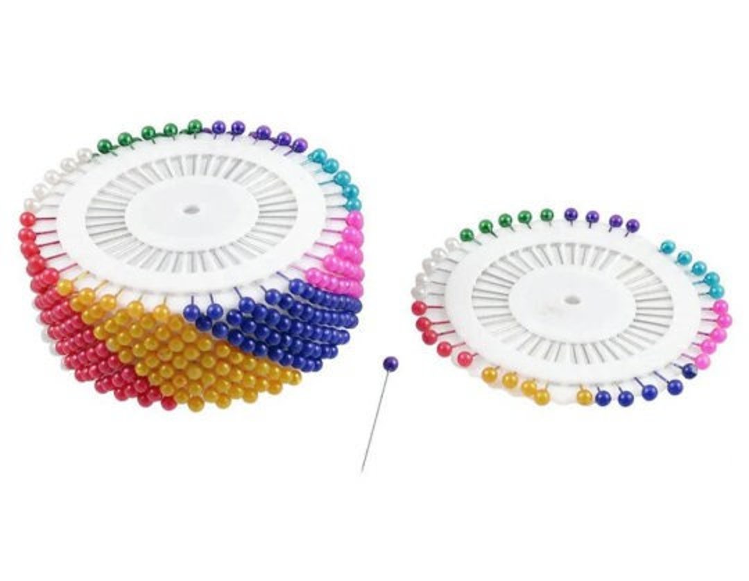 40/80/120/200 Colorful 37mm Pins Beading Pins Needles - Etsy