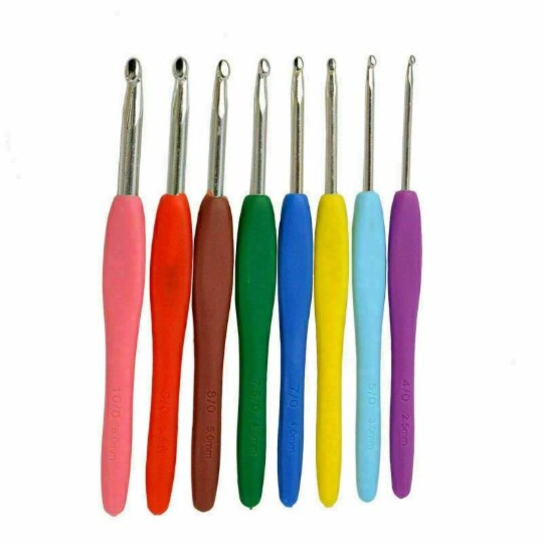 SELECT Crochet Hooks Crochet Needles Ø 2.5 Mm 3 Mm 3.5 Mm 4 Mm 4.5 Mm 5 ...