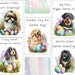 Instant Download - Easter Cards - Adorable Puppy Greetings - Print at ...