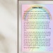 Rainbow Bridge Poem Digital Print - Pet Loss Memorial Print - Sympathy ...