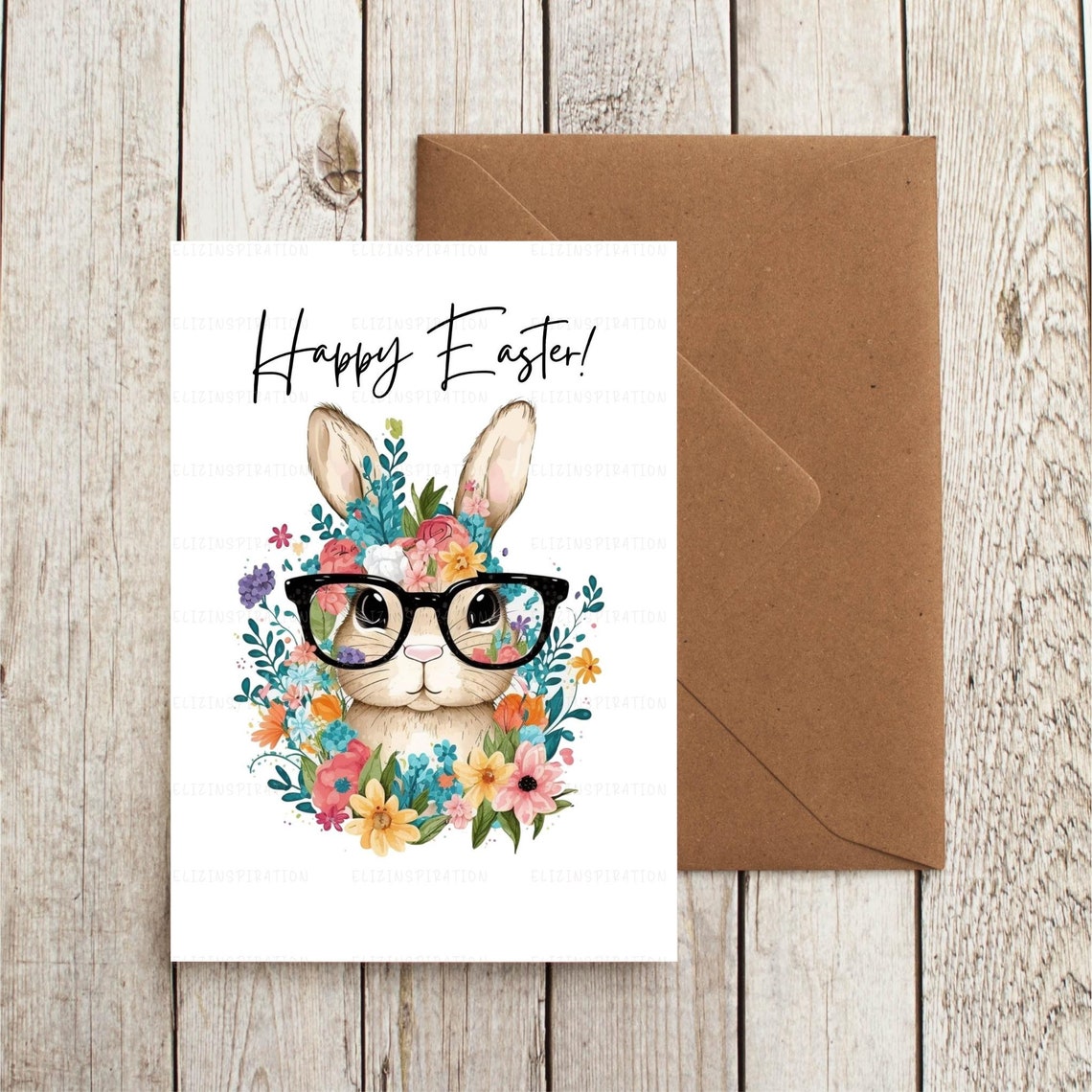 Easter Card Set Digital Download, Printable Easter Card Set, Happy ...
