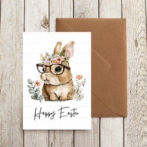 Easter Card Set Digital Download, Printable Easter Card Set, Happy ...
