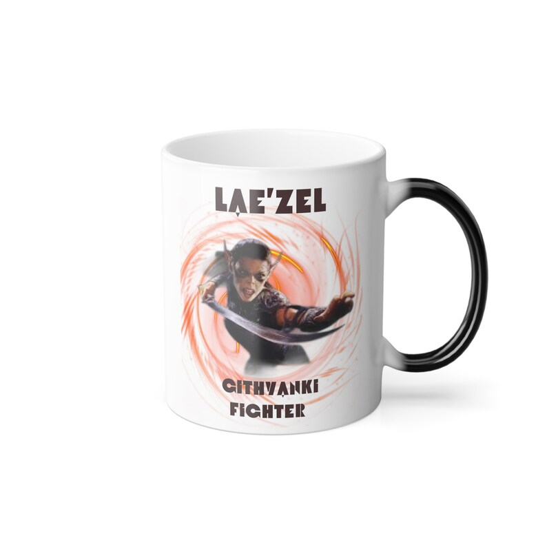 Lae'zel BG3 Heat Changing Mug 11oz Laezel BG3 Color - Etsy