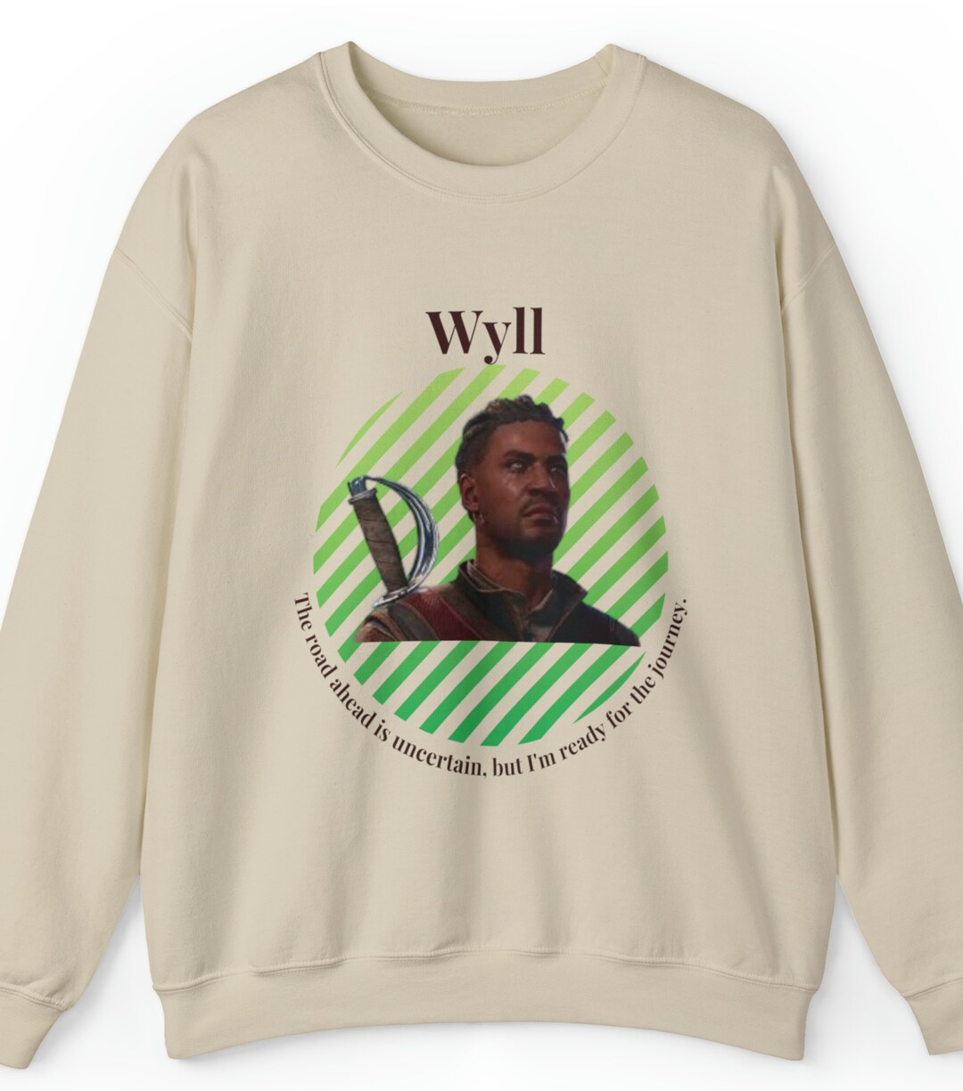 Wyll BG3 Comfort Color Retro Sweatshirt Gamer Shirt Mind - Etsy