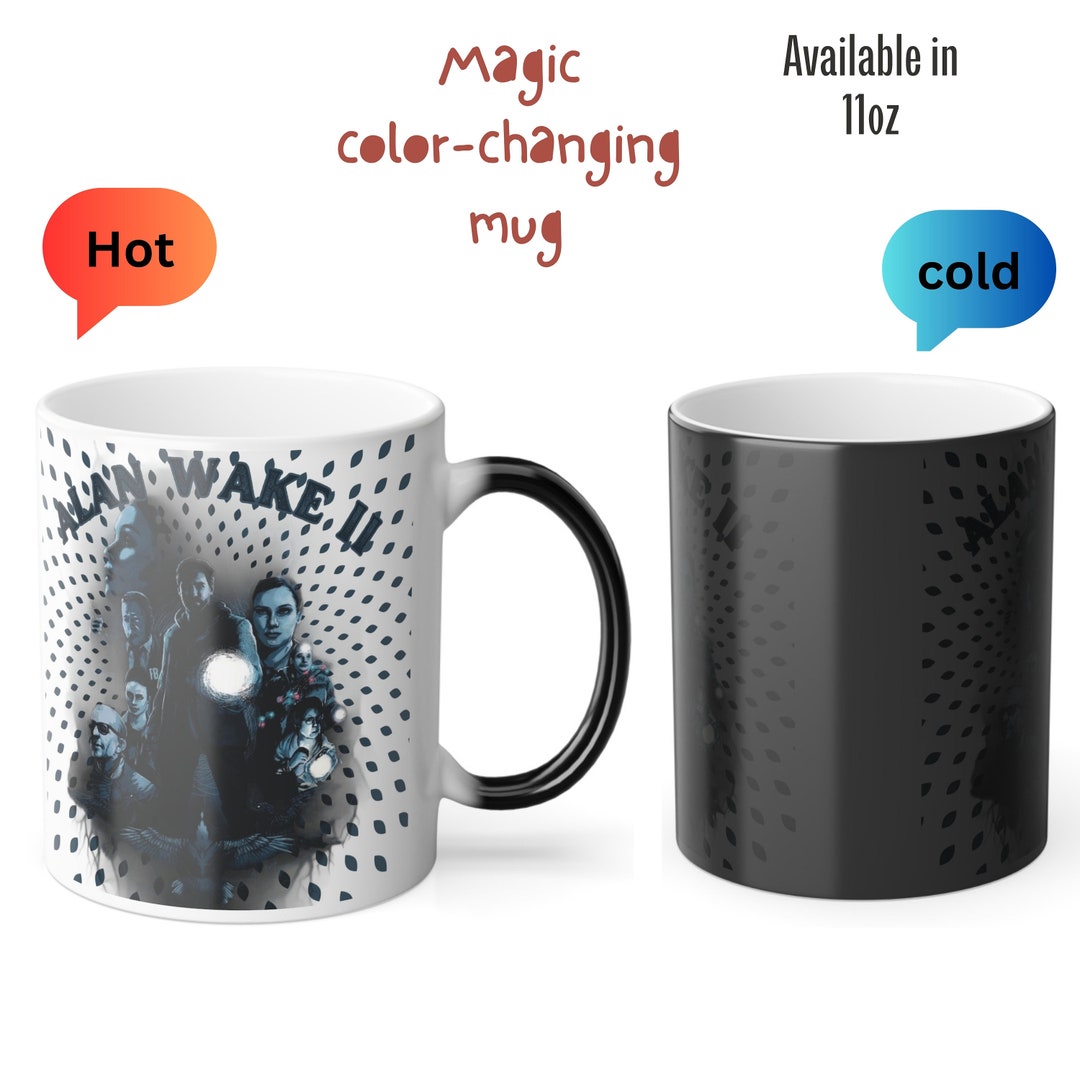 Alan Wake 2 Color Changing Mug 11oz Alan Wake 2 Magic Mug - Etsy UK
