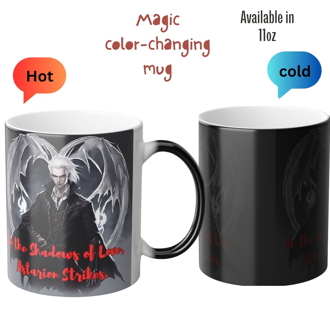 Astarion BG3 Color Changing Mug 11oz Bg3 Astarion Video Game Magic Mug ...
