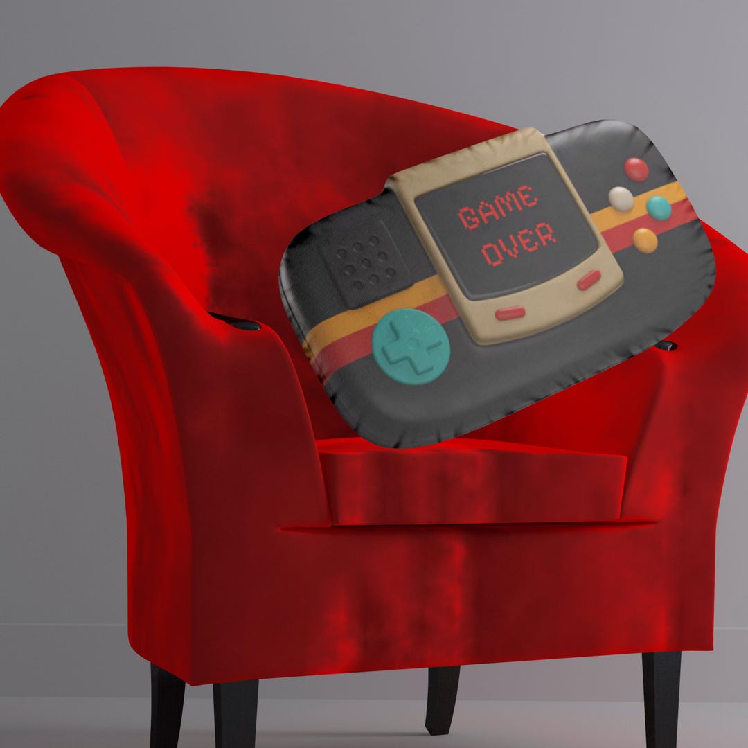 Game Controller Pillow | Gamer Gift | Plush Video Game Cushion | Game ...