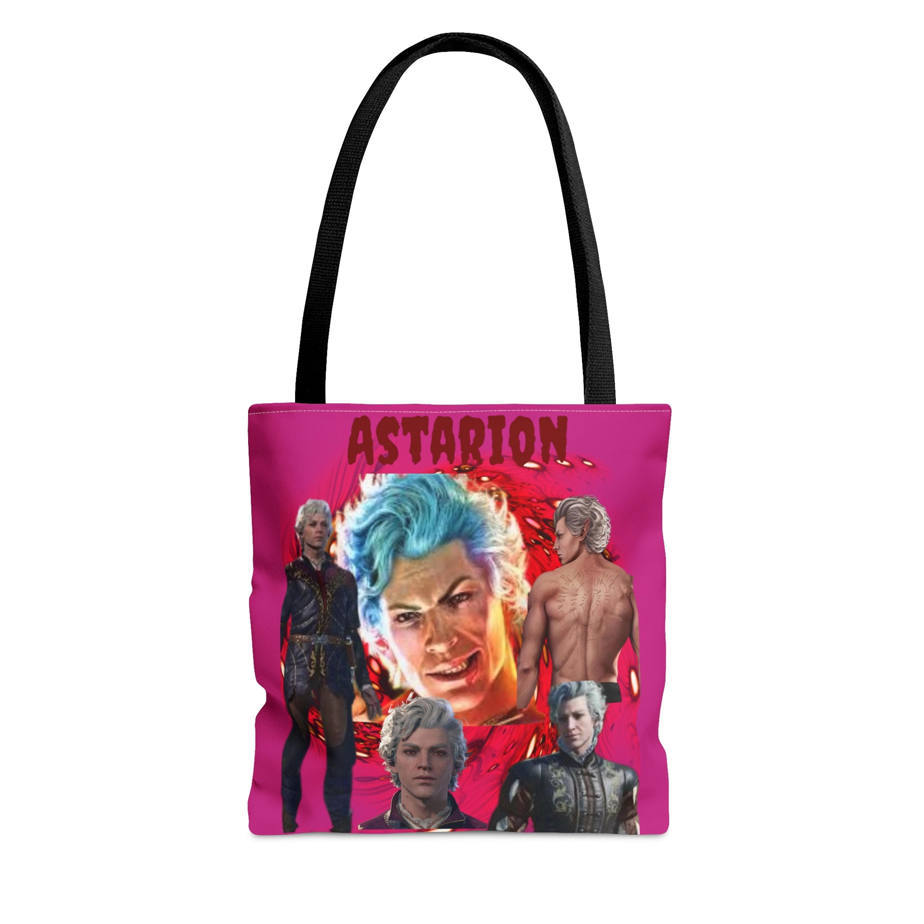 Astarion BG3 Polyester Tote Bags BG3 Astarion Gift for Gamer - Etsy