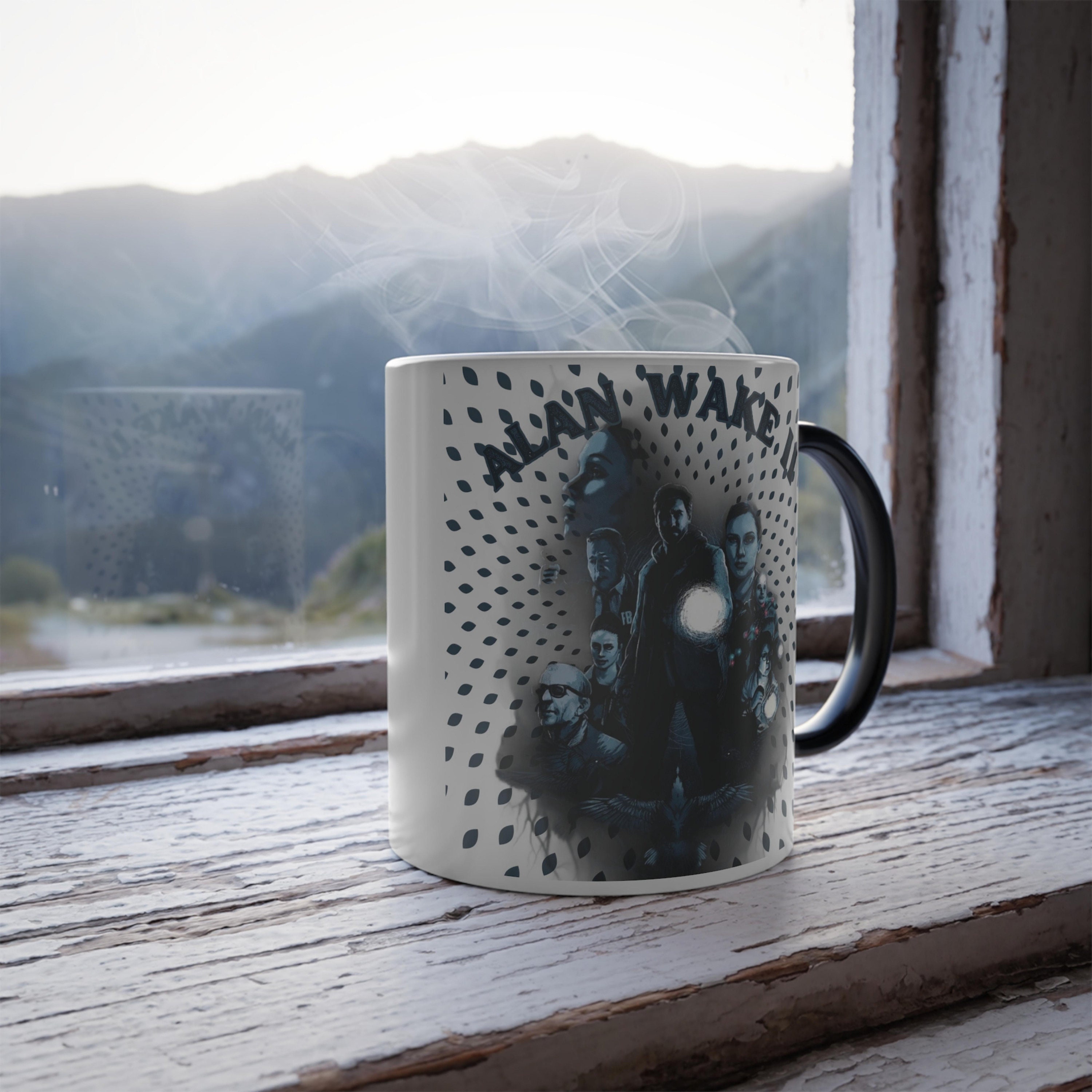 Alan Wake 2 Color Changing Mug 11oz Alan Wake 2 Magic Mug - Etsy UK