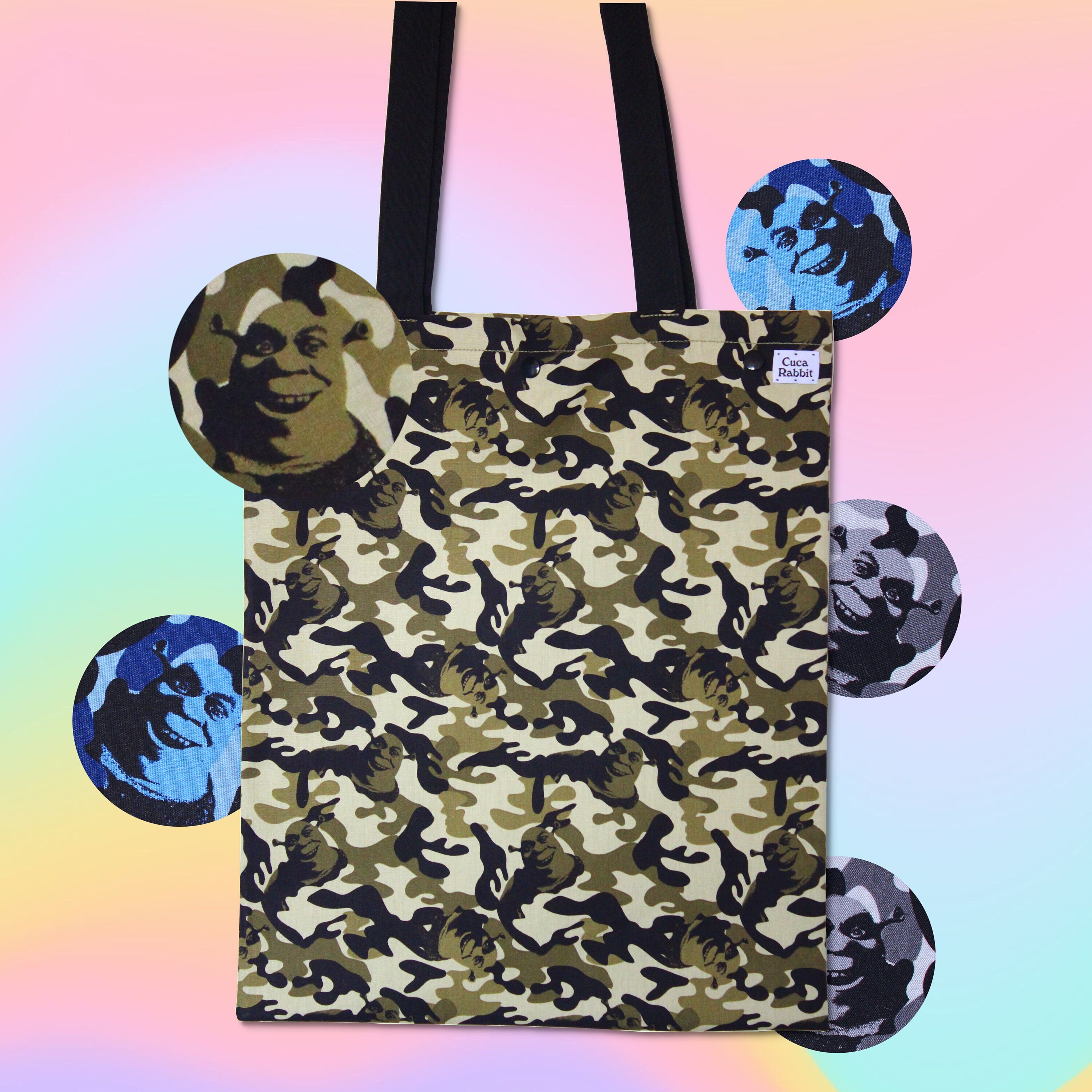 Shrek Tote Bag, Shrek Bag, Shrek, Shrek Gift, Tote Bag, Fabric Bag ...