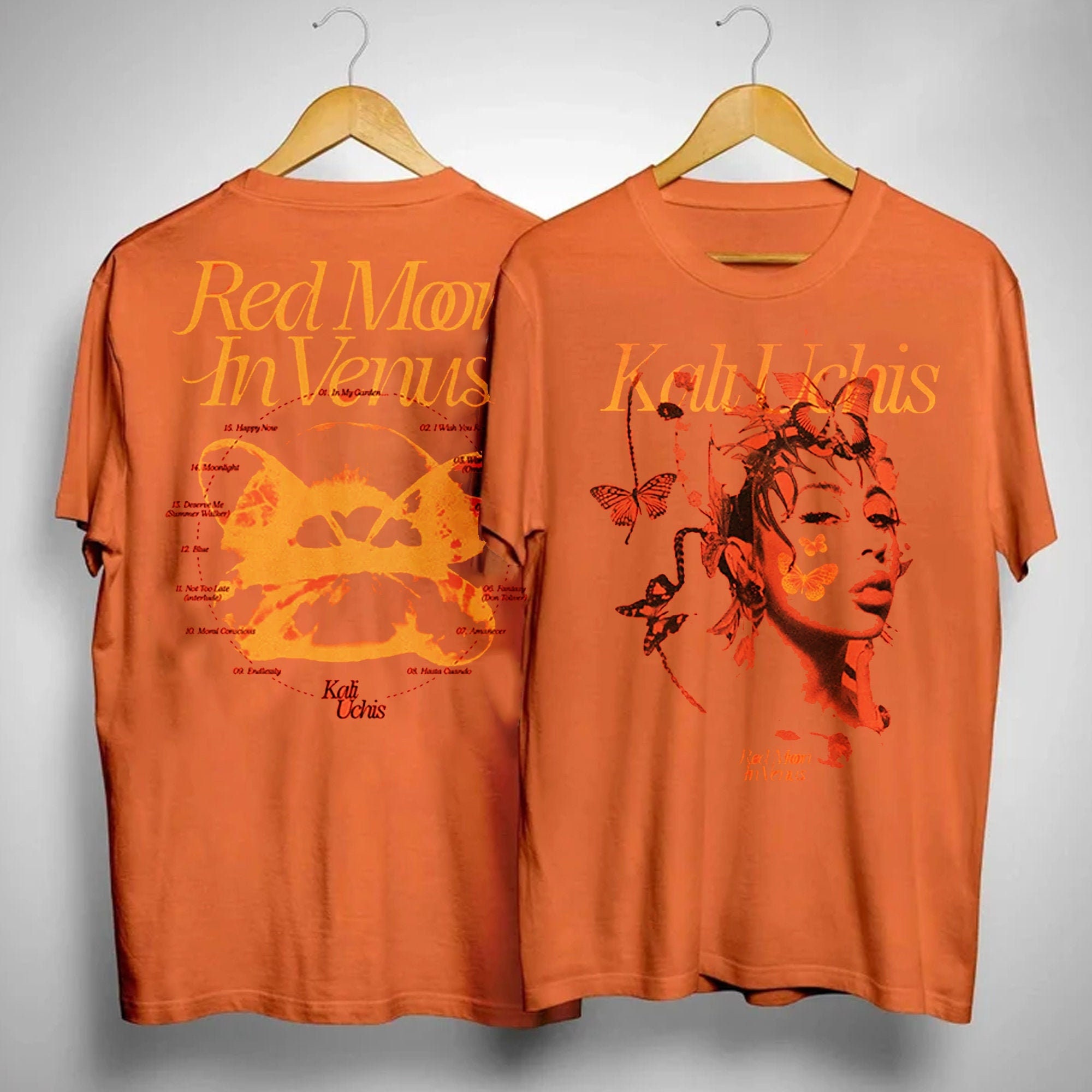 Red Moon In Venus Album Shirt, Kali Uchis Red Moon In Venus Merch