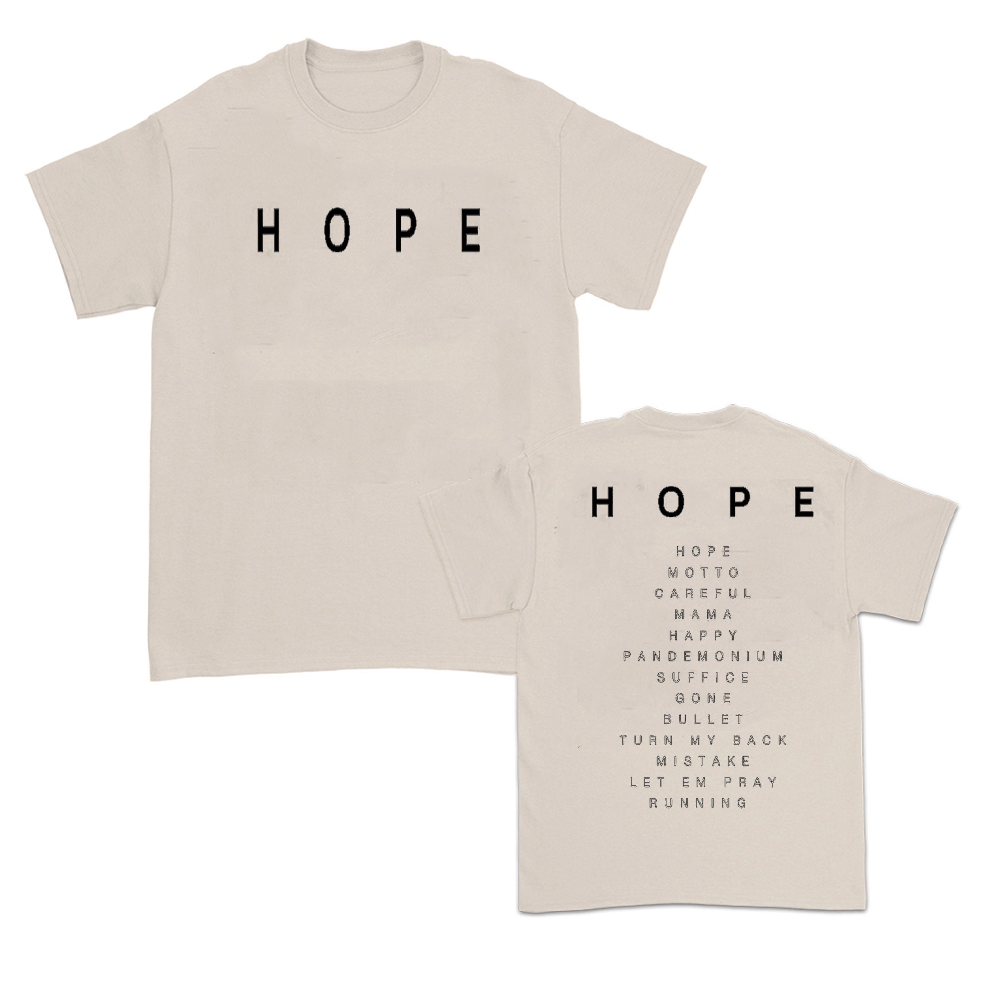 NF Rapper Shirt Hope Album Tour Merch Tshirt Best Fan Gift - Etsy
