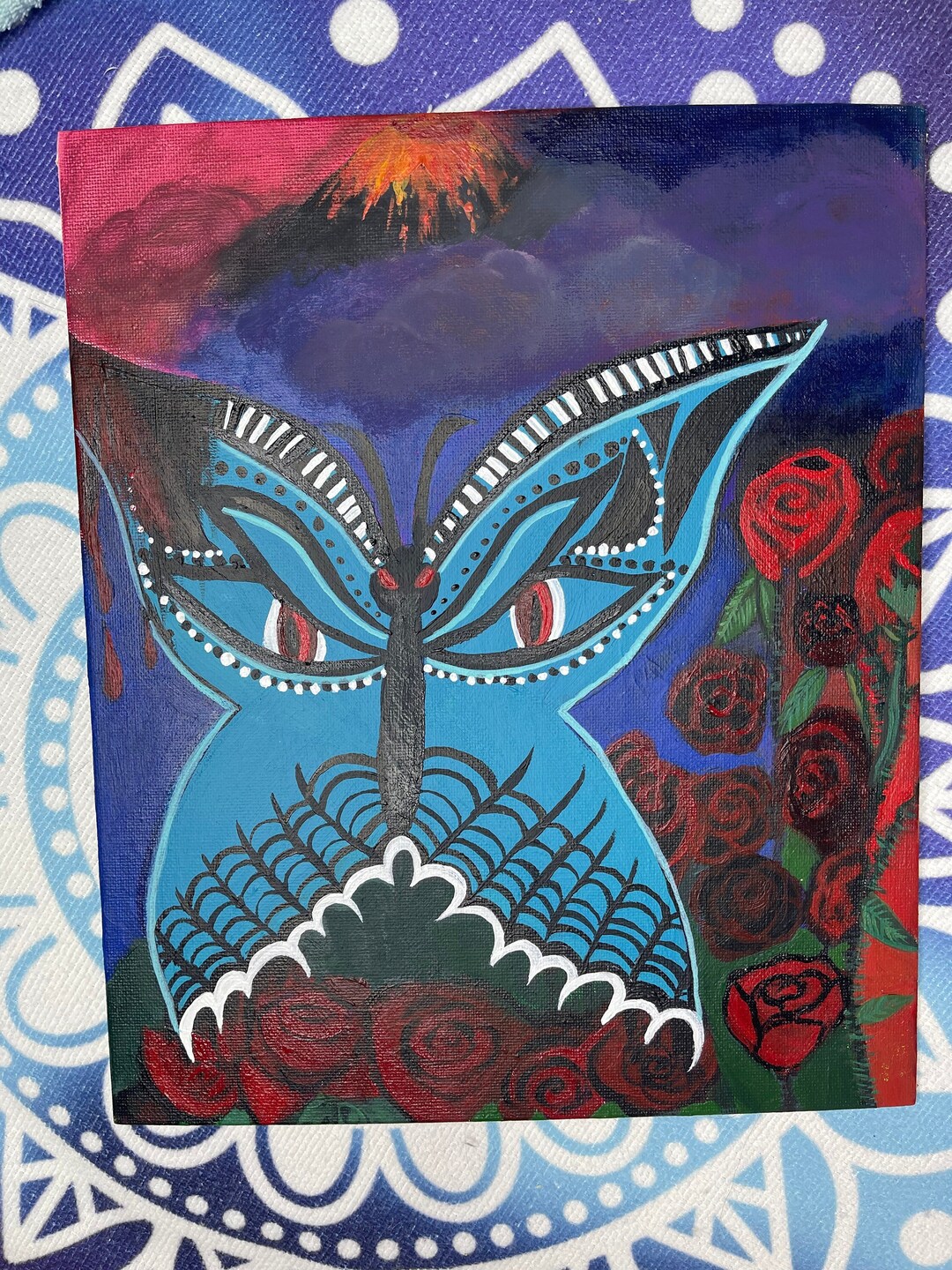 The Swamp Beast Original 10x12 Painting - Etsy