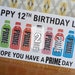 Prime Hydration Drink Birthday Bunting Personalised Photo - Etsy UK