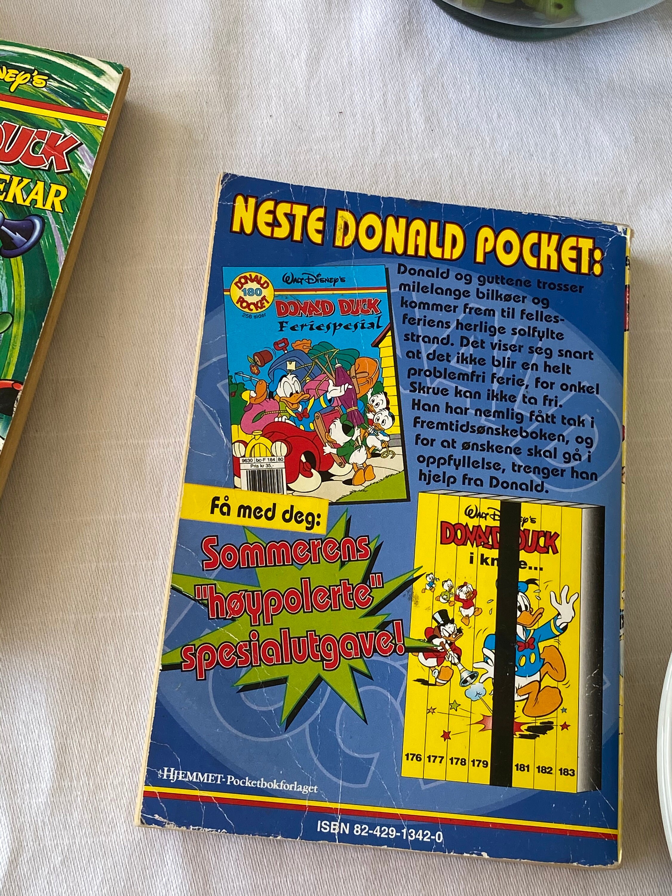 Vintage 1996 / Donald Duck Pocket Comic Book Disney No 179 Selvskudd ...