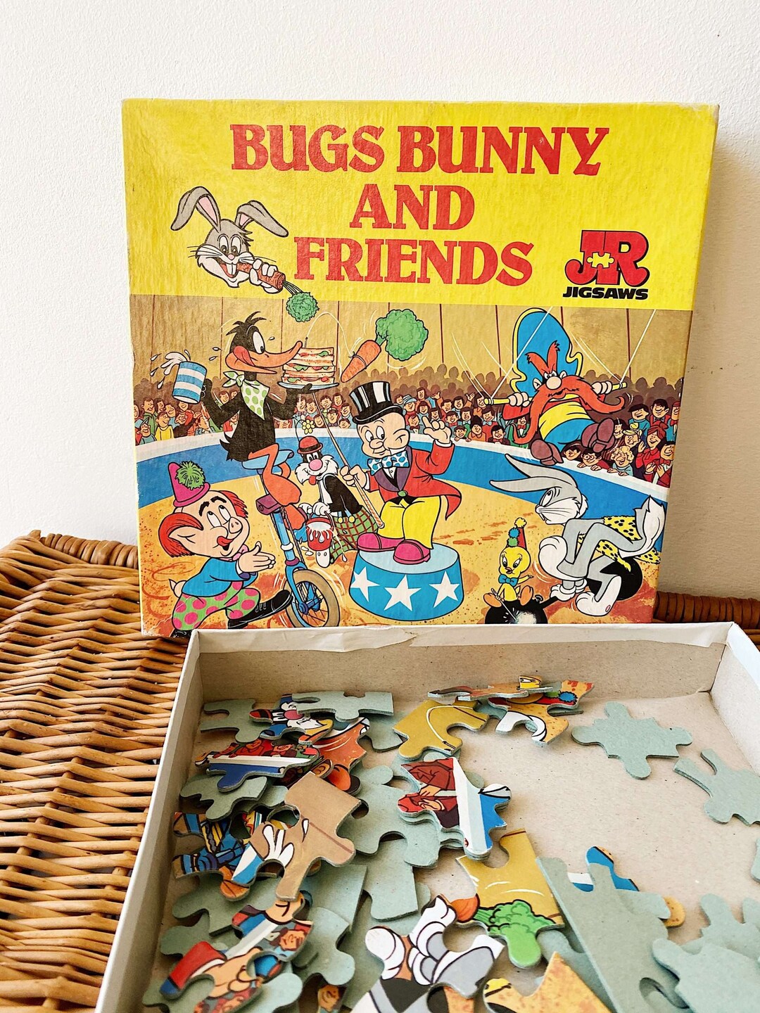 Vintage Bugs Bunny 80s Puzzle - Etsy