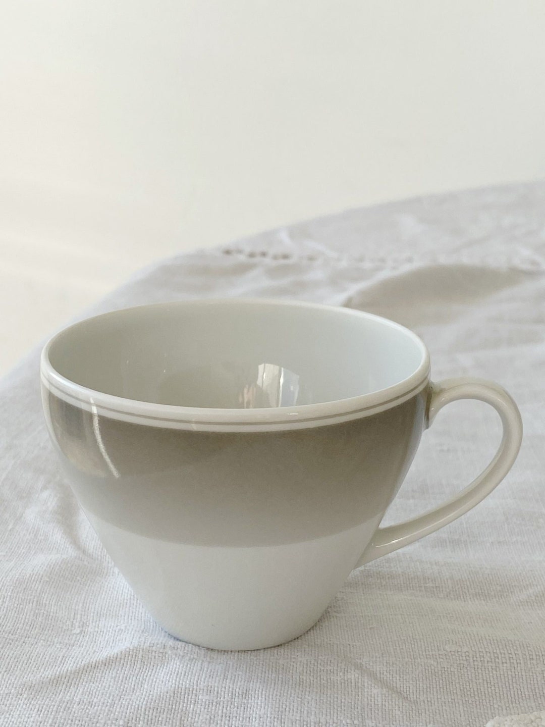 Vintage 60s Grey Ombre Porcelain Coffee Cup From Schonwald Germany - Etsy