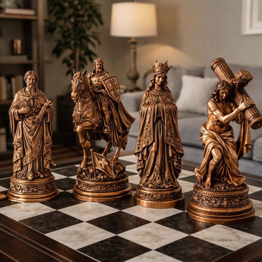 Christian Figures – Jesus, Mary, Madonna, Moses, Peter, Crusaders ...
