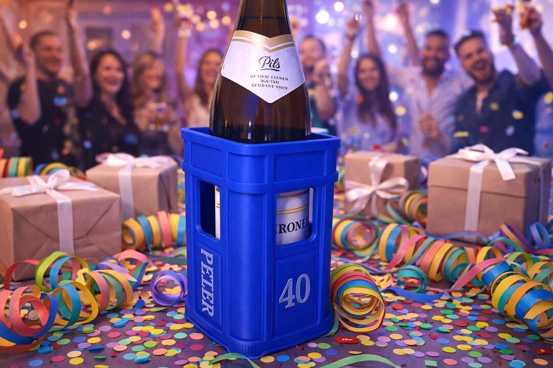 Personalized Funny Beer Crate - Man Handbag With Custom Text | Beer ...