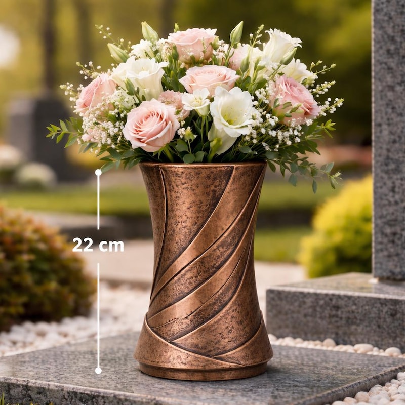 Bronze Vase Angels - Etsy