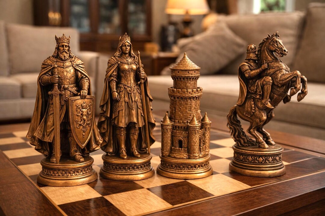 Medieval Decorative Figures High Resolution – High-quality Resin PLA ...
