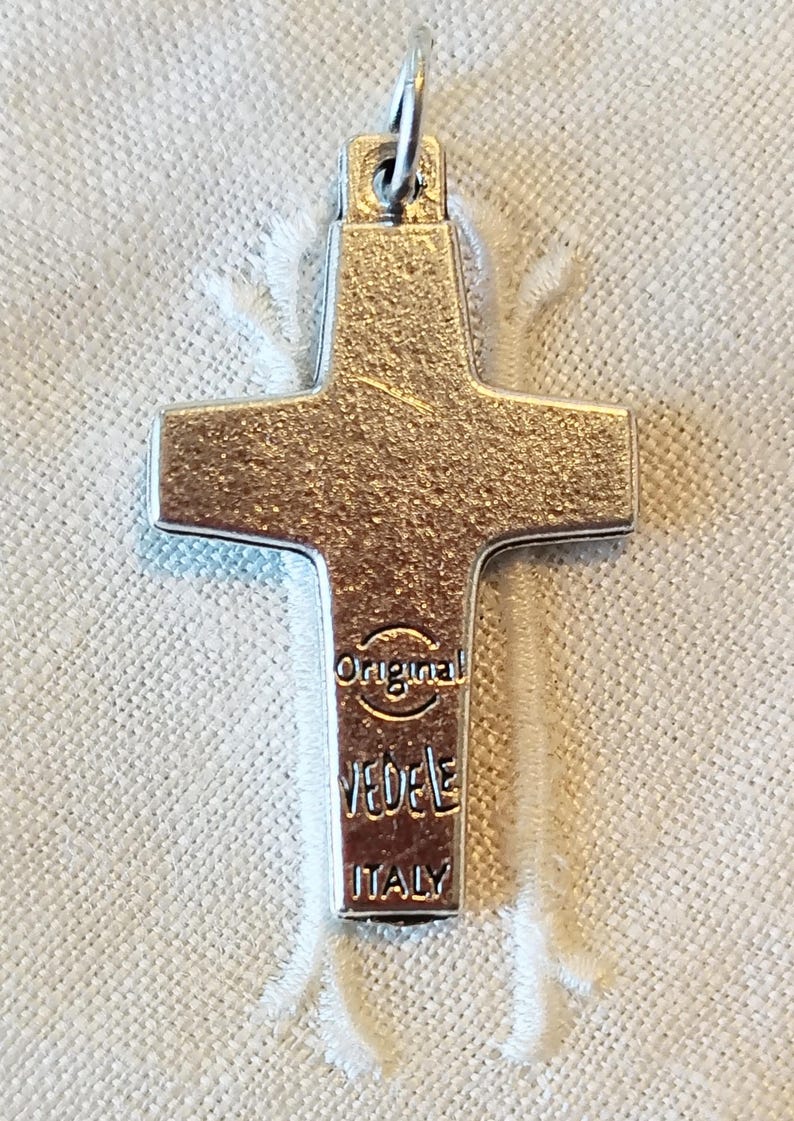Good Shepherd Cross Catholic Pendant Rosary Parts Crucifix Religious ...