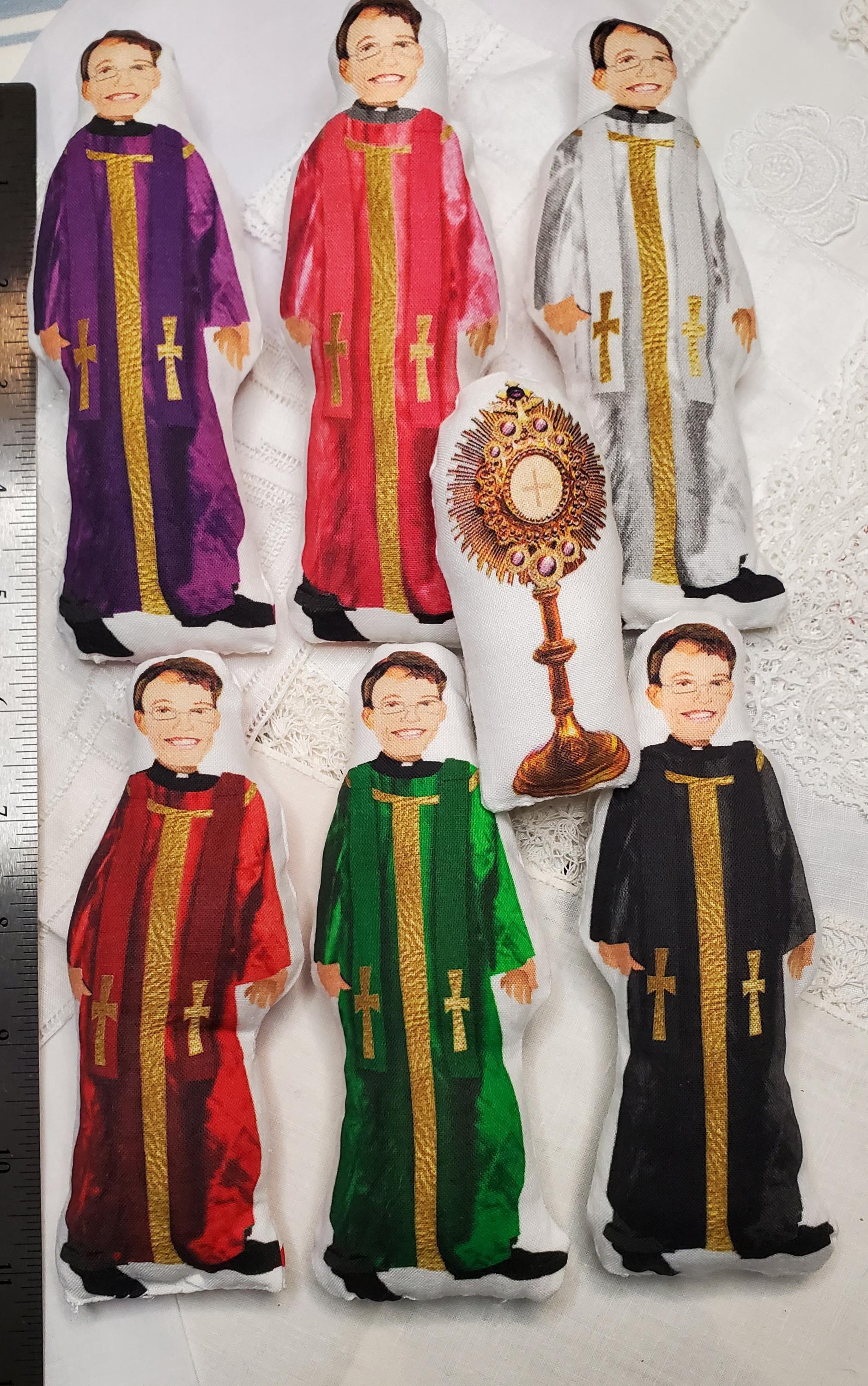 Priest Soft Toys for Mass Child Toddler Quiet Play Catholic Episcopal ...