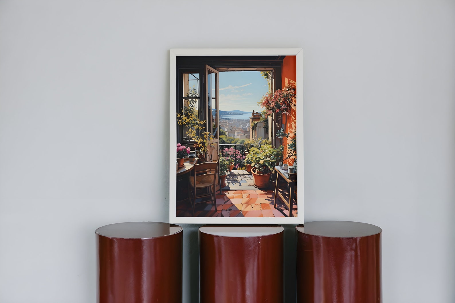 The Open Window Blue Sky Printable Wall Art - Etsy