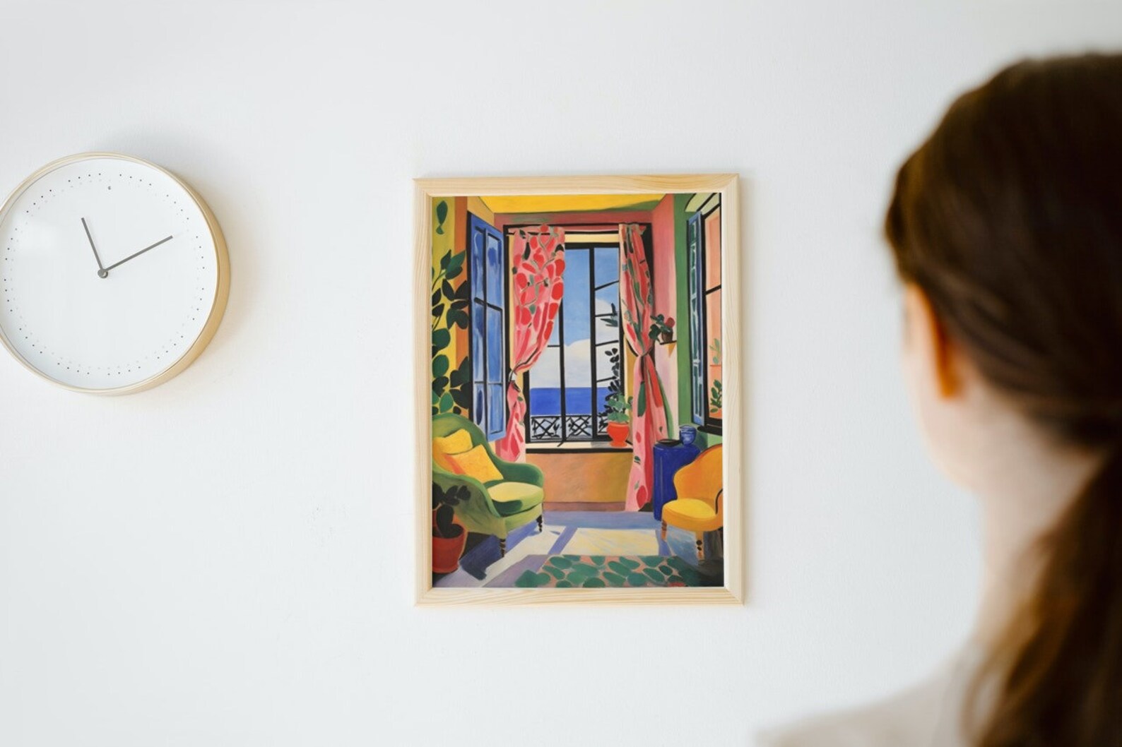 Henri Matisse Style Open Window Printable Wall Art - Etsy