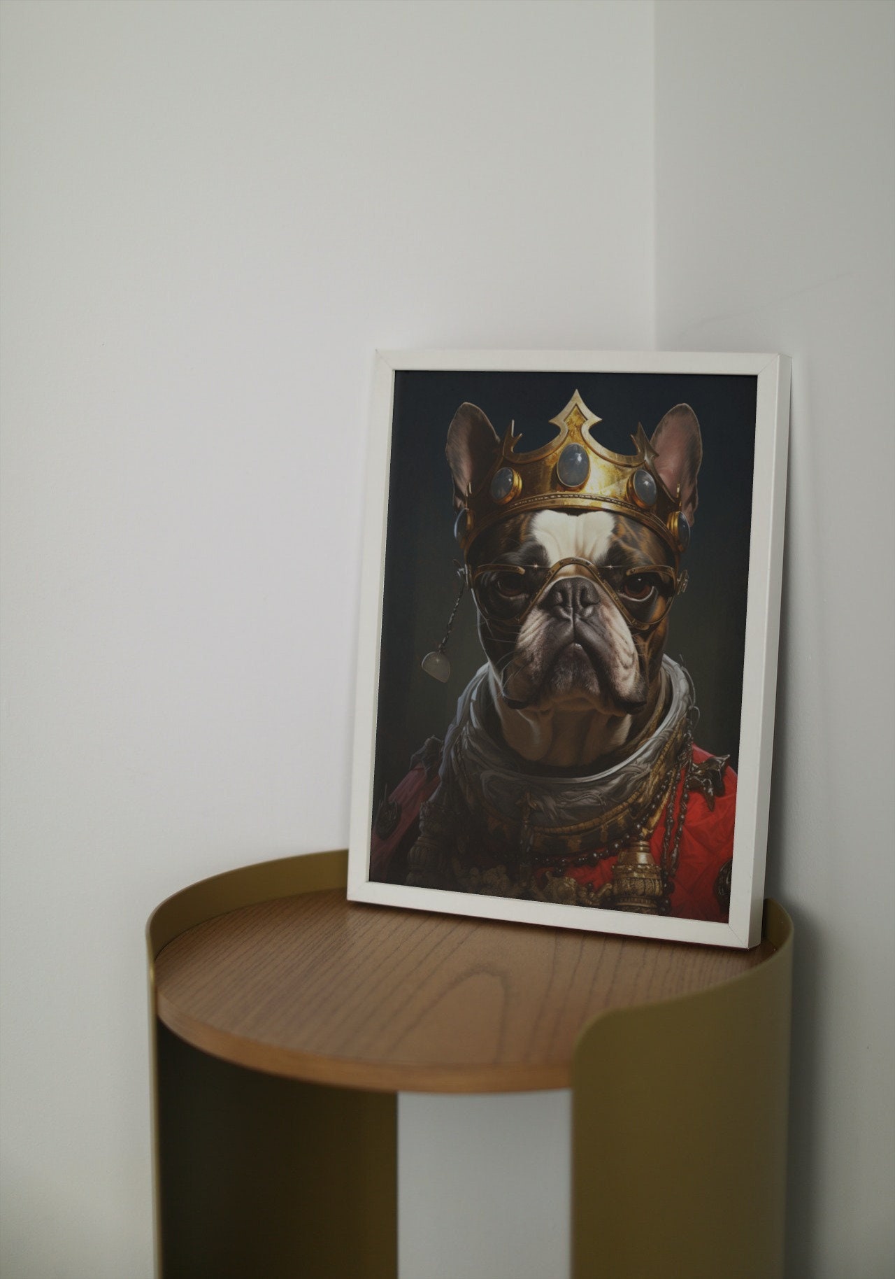 Pinnacle of Canine Royalty: the emperor Dog Printable Wall Art, Digital ...