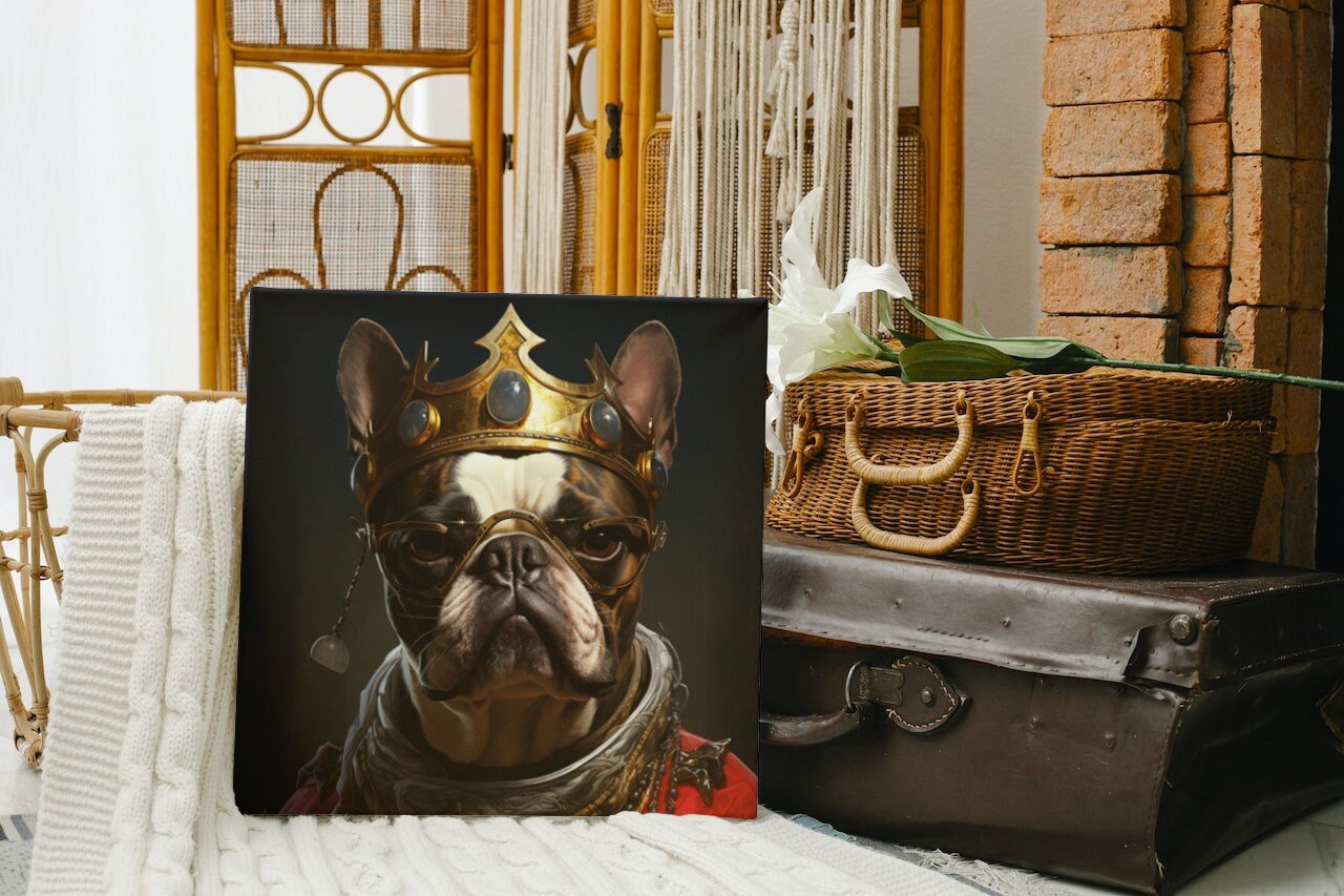 Pinnacle of Canine Royalty: the emperor Dog Printable Wall Art, Digital ...