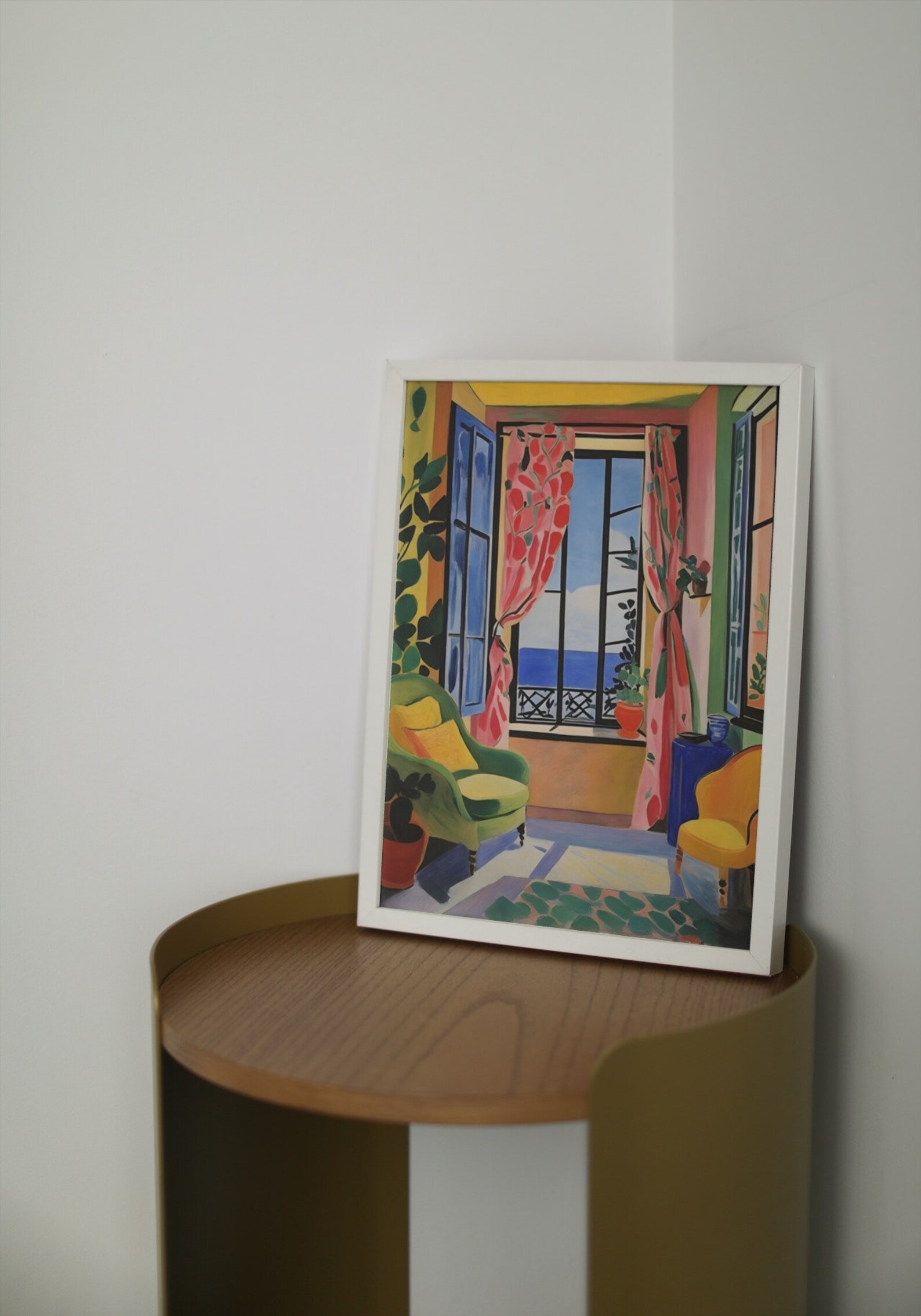 Henri Matisse Style Open Window Printable Wall Art - Etsy
