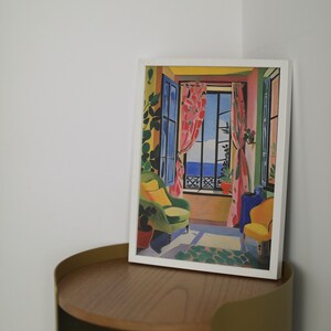 Henri Matisse Style Open Window Printable Wall Art - Etsy