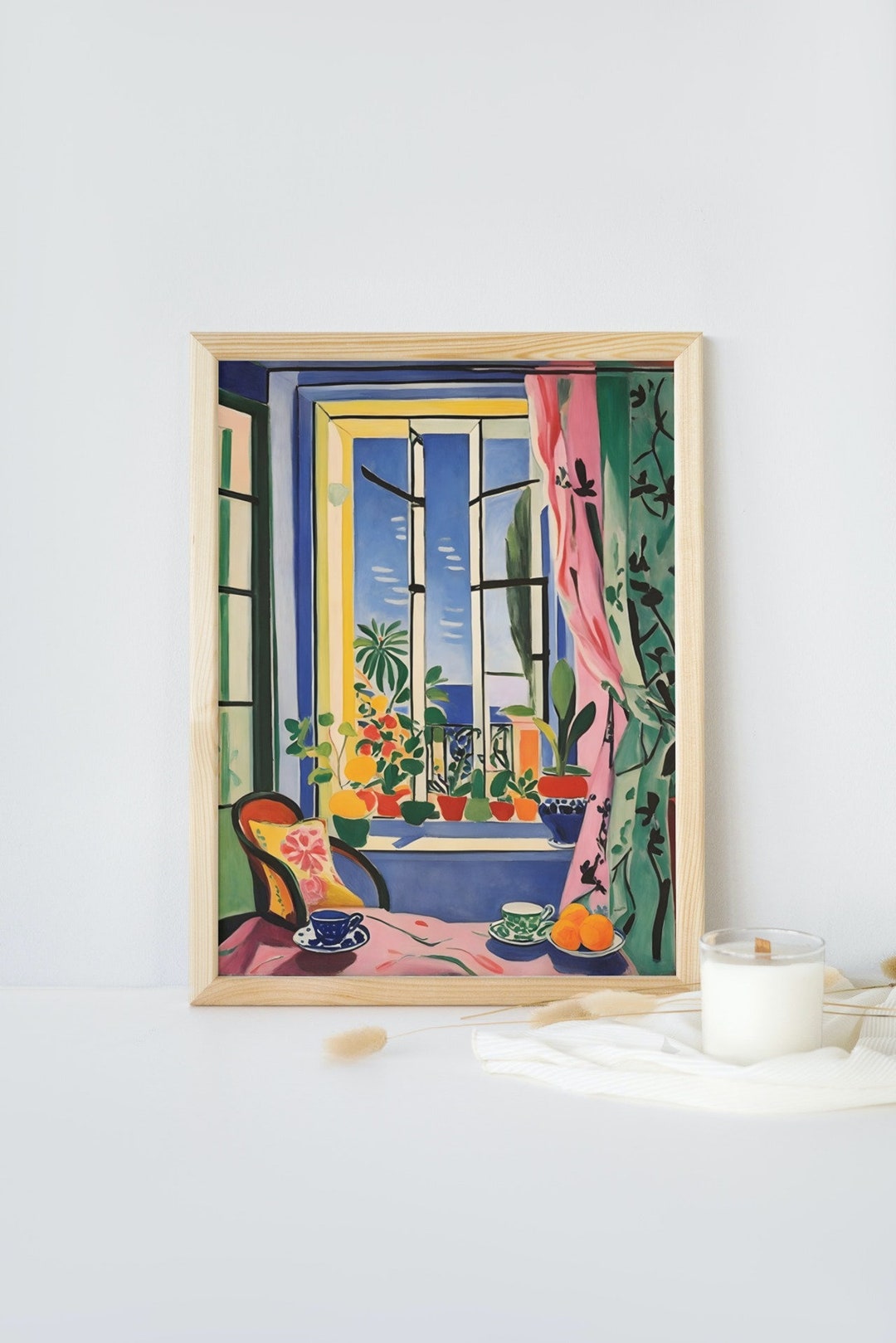 Henri Matisse Style Art Printable Wall Art - Etsy