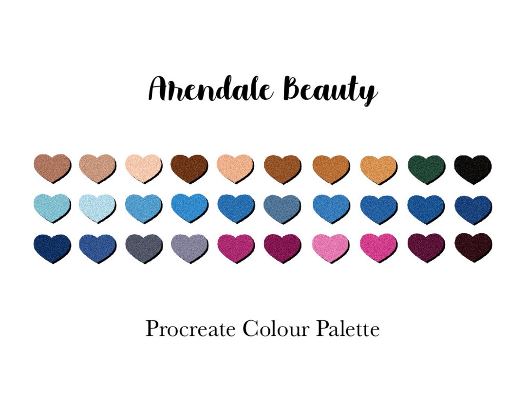 Procreate Color Palette Colour Palette Procreate Swatches Color ...
