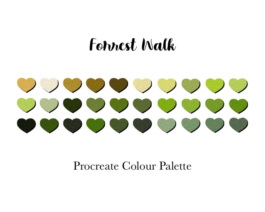 Procreate Color Palette Colour Palette Procreate Swatches Color