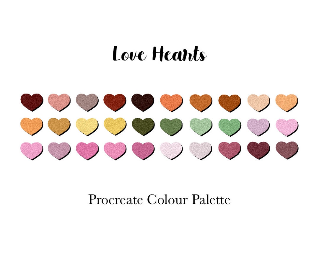 Procreate Color Palette Colour Palette Procreate Swatches Color