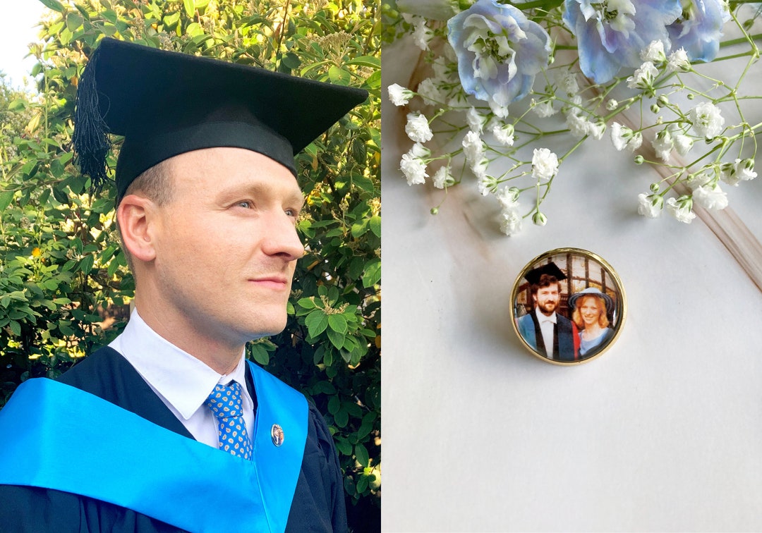 Graduation Pin Custom Photo Pin Sentimental Gift Custom - Etsy UK
