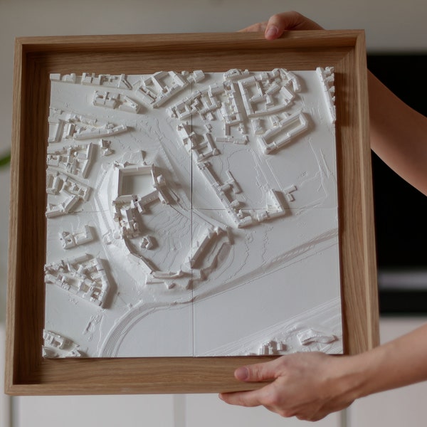 3d Printed City Frame - Etsy
