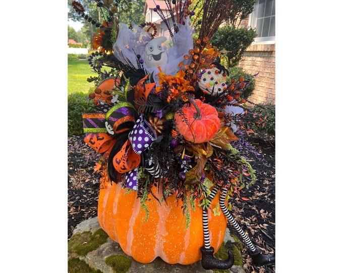 Extra Extra Large Pumpkin for Front Porch, Jumbo Pumpkin, Fall ...