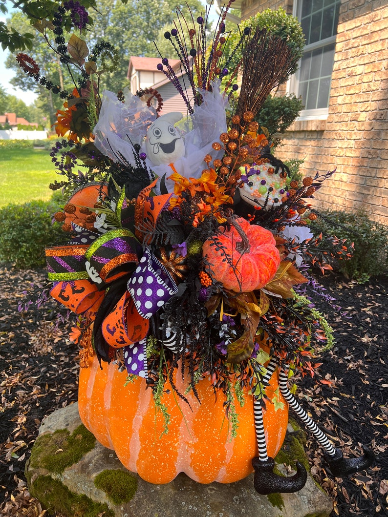Extra Extra Large Pumpkin for Front Porch Jumbo Pumpkin Fall - Etsy