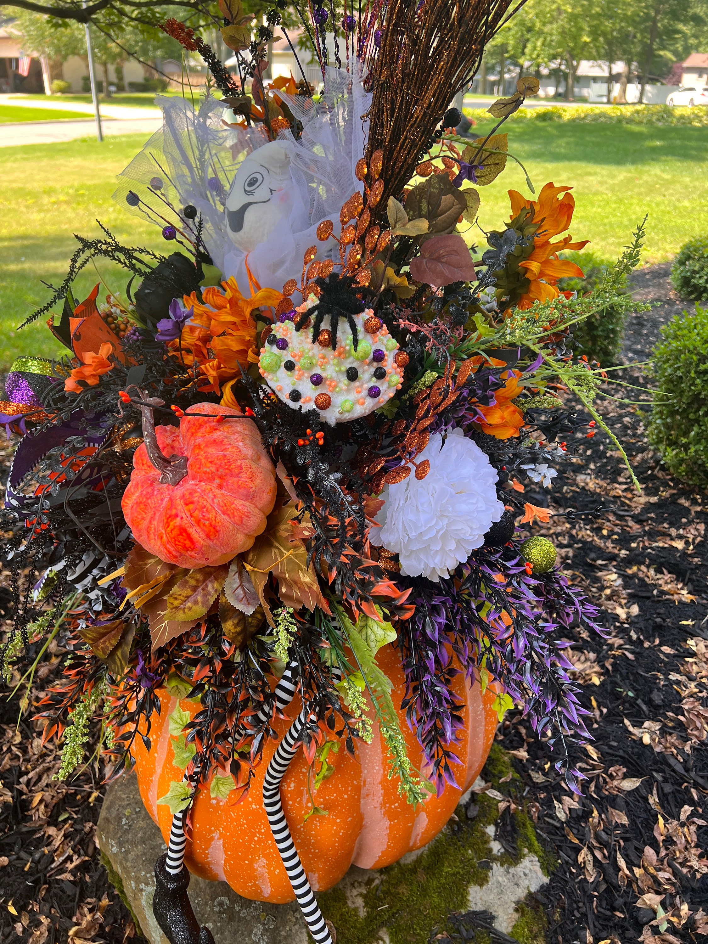 Extra Extra Large Pumpkin for Front Porch, Jumbo Pumpkin, Fall ...