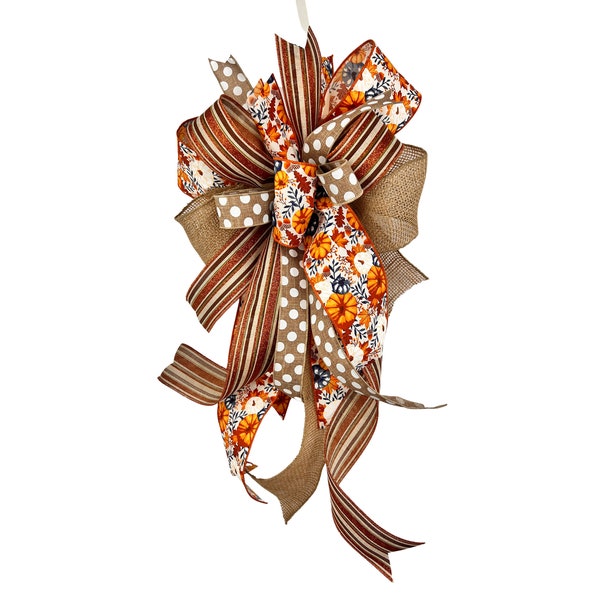 Large Burlap Bow - Etsy