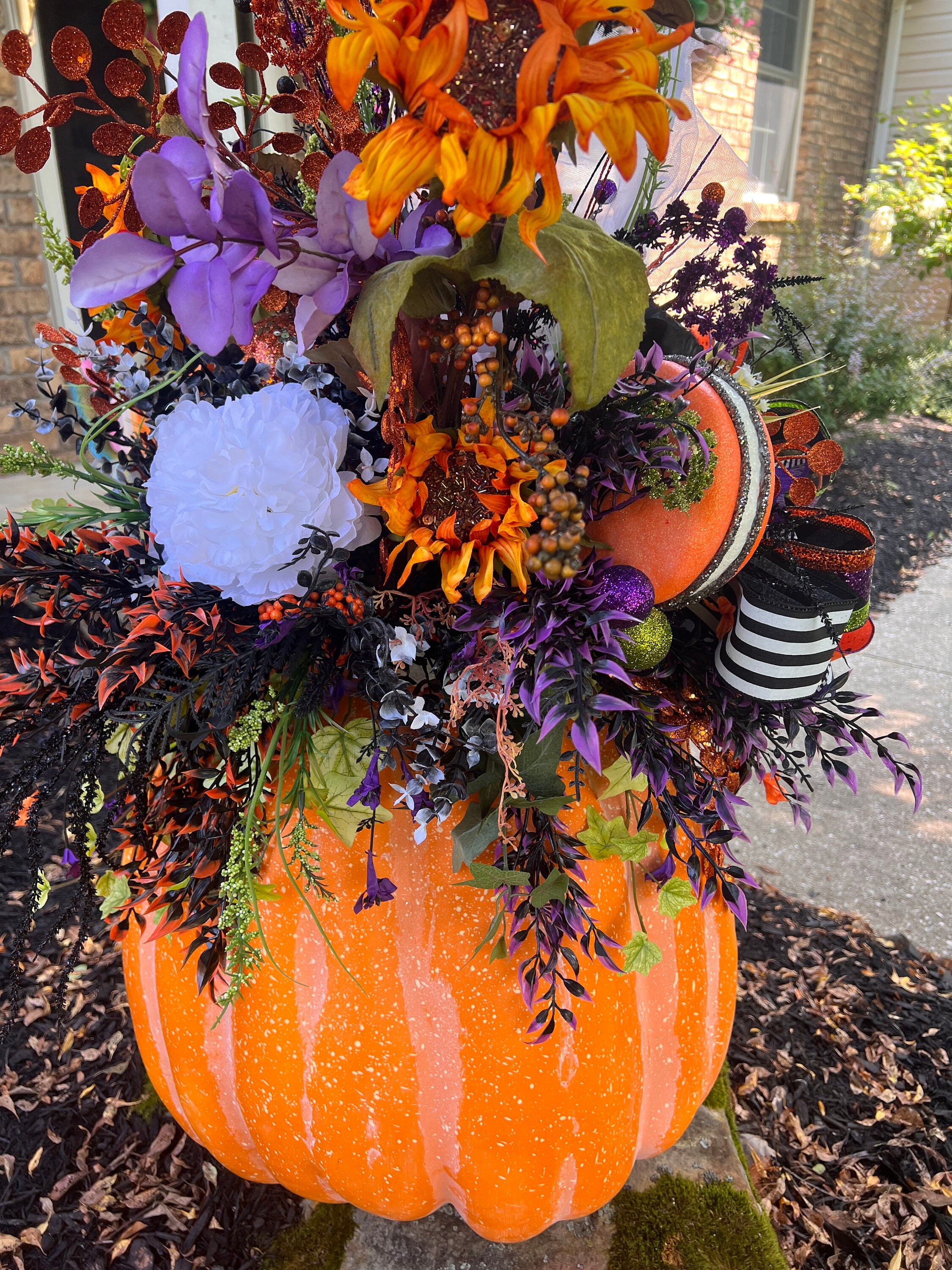 Extra Extra Large Pumpkin for Front Porch, Jumbo Pumpkin, Fall ...