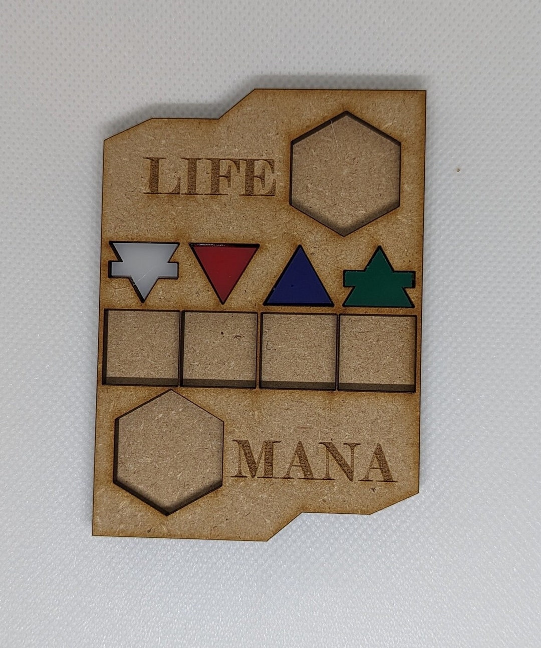 Sorcery TCG Life and Mana Counter - Laser Cut Wood + Acrylic - Card ...