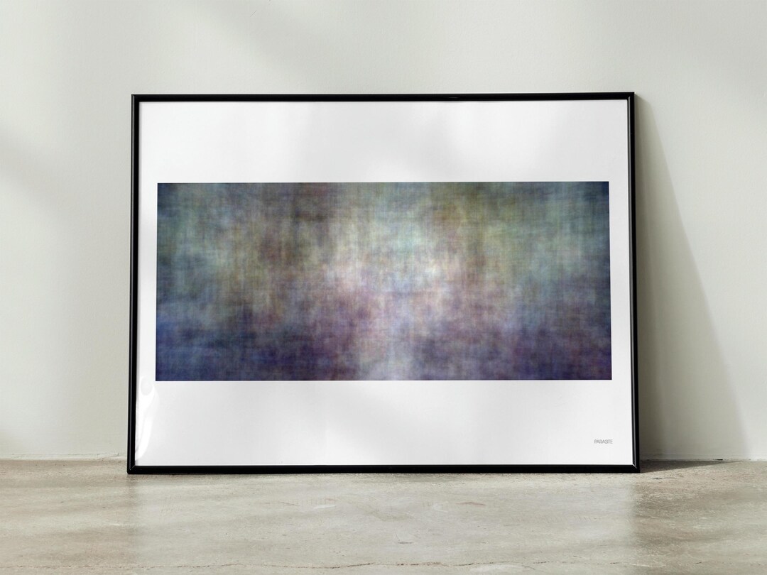 Parasite Movie Poster Long Exposure Print Abstract Wall Art Cinematic ...