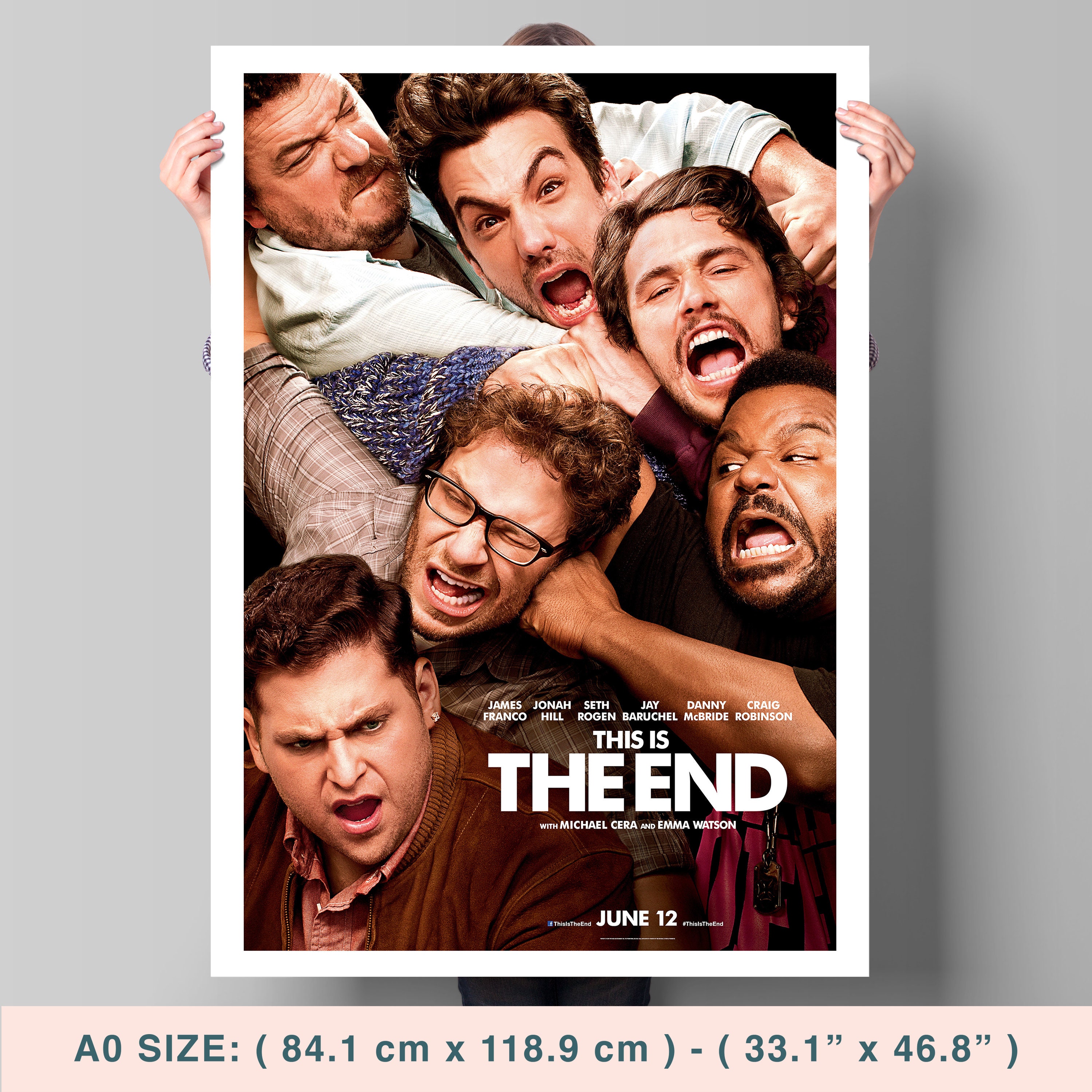 This is the End Seth Rogen Evan Goldberg James Franco - Etsy